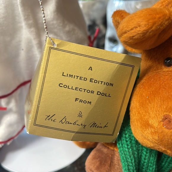 Danbury Mint | Toys | Danbury Mint Merry Christ Moose Doll Cindy ...
